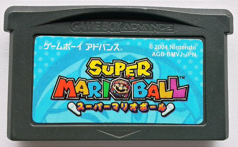 Jogo Super Mario Ball Original [Japonês] - GBA - Sebo dos Games - Games ...