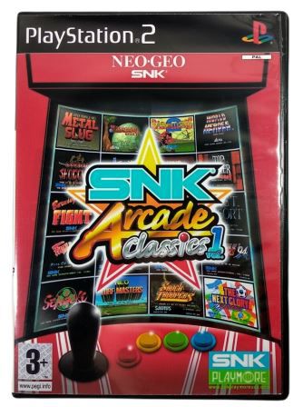 SNK Arcade Classics vol. 1 [REPRO-PACTH] - PS2 - Sebo dos Games - Games ...