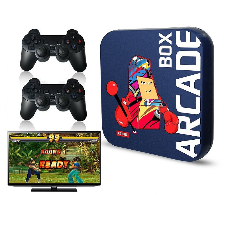 Console retro BOX ARCADE (33 mil jogos) - Sebo dos Games - Games Antigos e Usados dos Atari ao PS...