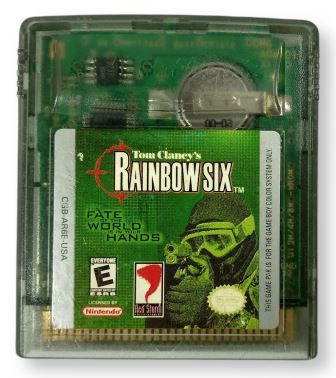 Jogo Tom Clancys Rainbow Six Original - GBC - Sebo dos Games - Games ...