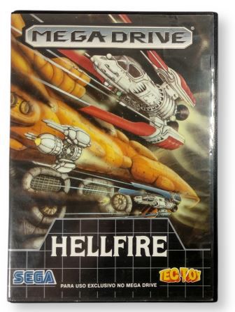 Jogo Hellfire Original - Mega Drive - Sebo dos Games - Games Antigos e ...