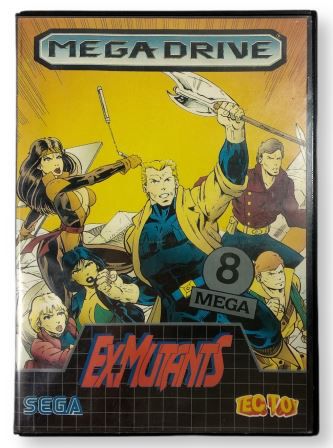 Jogo EX-Mutantes Original - Mega Drive - Sebo dos Games - Games Antigos ...