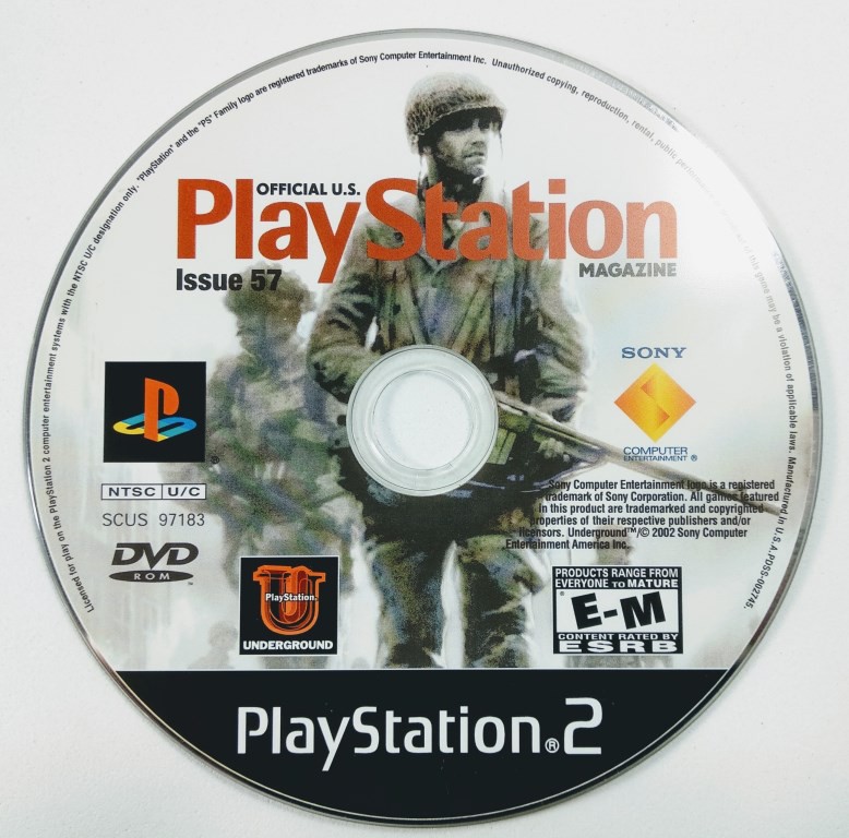 Demo Official U.S Playstation Magazine Issue 57 Original - PS2 - Sebo ...