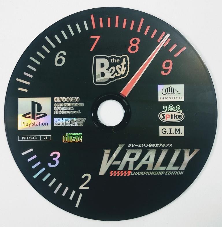 Jogo V-Rally Championship Edition Original [JAPONÊS] - PS1 ONE - Sebo ...
