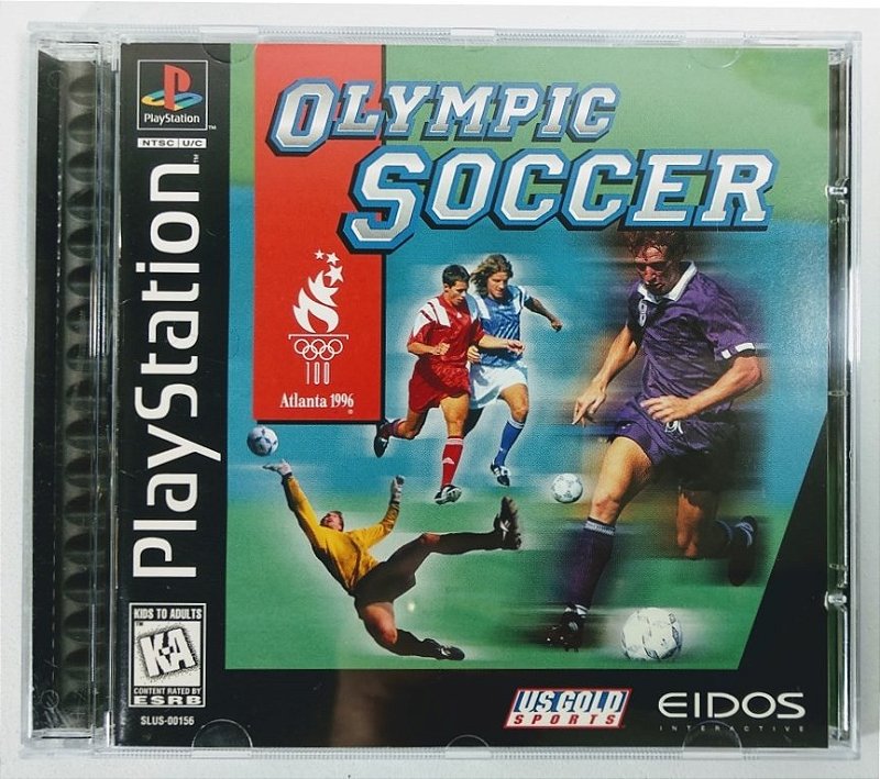 Jogo Olympic Soccer Original - PS1 ONE - Sebo dos Games - Games Antigos e Usados dos Atari ao PS...
