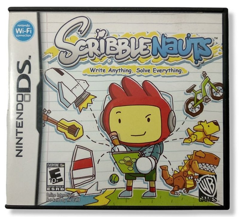 Jogo Scribble Nauts Write Anything. Solve Everything - DS - Sebo dos ...