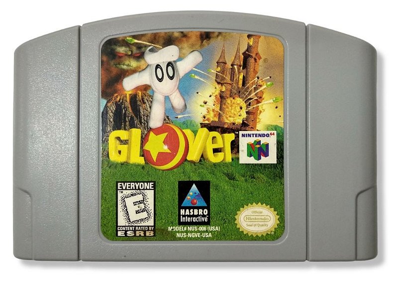 Jogo Glover Original - N64 - Sebo dos Games - Games Antigos e Usados ...