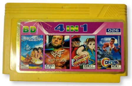 4 in 1 - NES (Polystation e Similares) - Sebo dos Games - Games Antigos ...