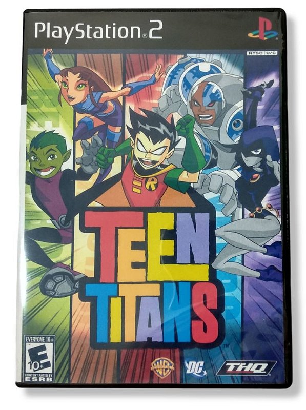 Teen Titans [REPRO-PACTH] - PS2 - Sebo dos Games - Games Antigos e ...