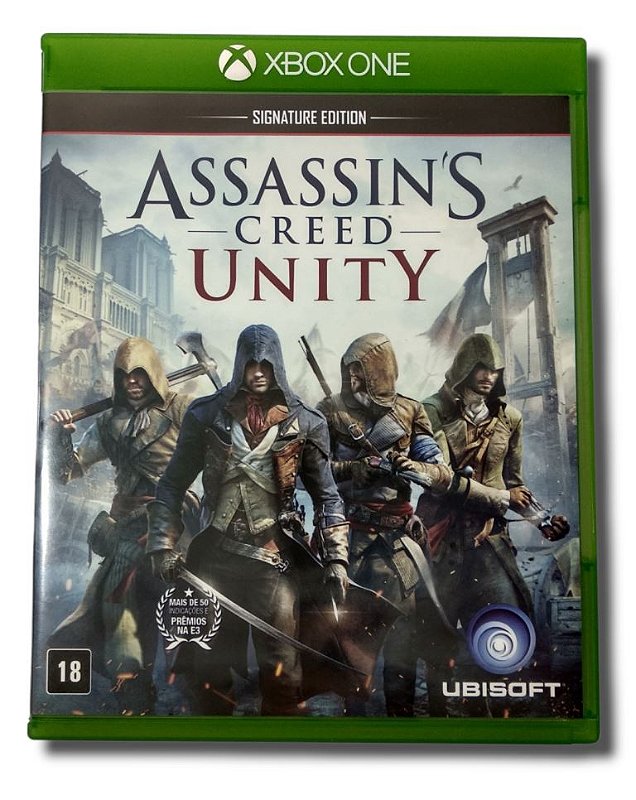 Jogo Assassins Creed Unity - Xbox One - Sebo dos Games - Games Antigos e Usados dos Atari ao PS...
