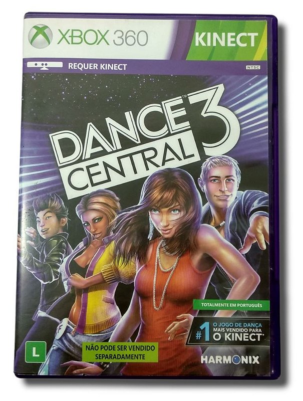 Jogo Dance Central 3 Original Xbox 360 Sebo dos Games Games Antigos e Usados dos Atari ao PS