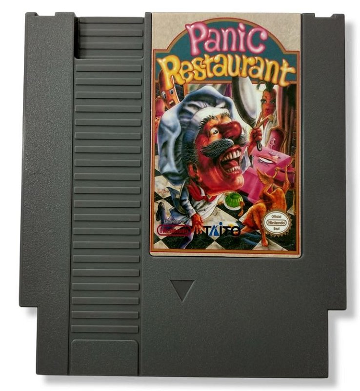 Jogo Panic Restaurant - NES - Sebo dos Games - Games Antigos e Usados dos Atari ao PS...