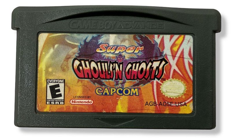 Jogo Super Ghouls n Ghosts Original - GBA - Sebo dos Games - Games ...