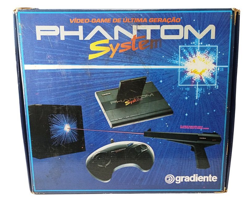 Console Phantom System Gradiente - Sebo dos Games - Games Antigos e Usados dos Atari ao PS...