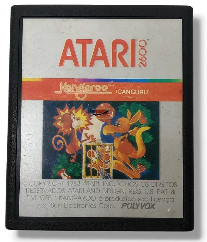 jogo Kangaroo (Canguru) Original - Atari - Sebo dos Games - Games ...