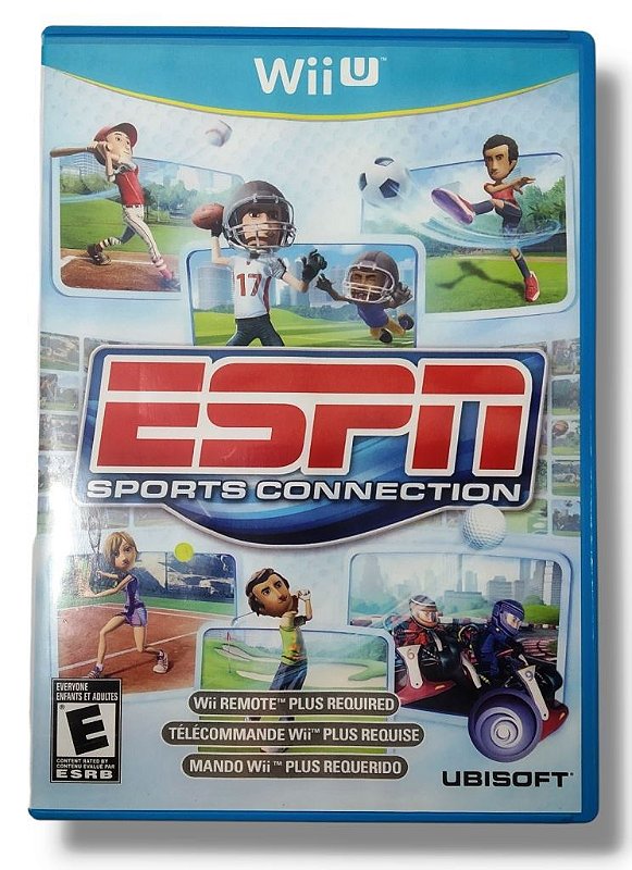 Jogo ESPN Sports Connection Original - Wii U - Sebo dos Games - Games ...