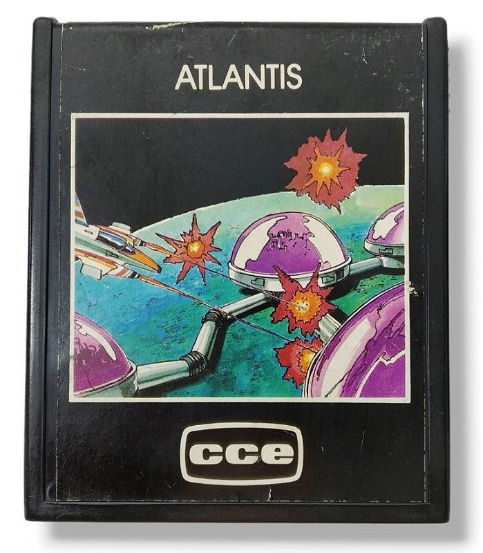 Jogo Atlantis CCE - Atari - Sebo dos Games - Games Antigos e Usados dos ...