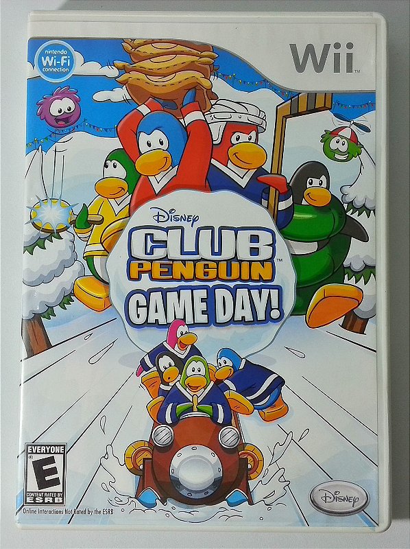 Jogo Disney Club Penguin Game Day! Original - Wii - Sebo dos Games ...