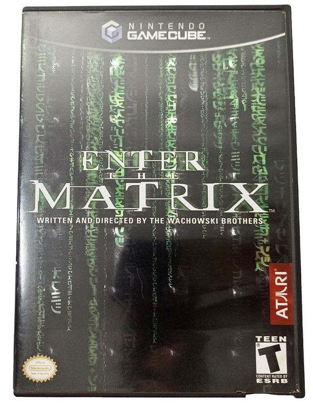 Jogo Enter the Matrix Original - GC - Sebo dos Games - Games Antigos e ...