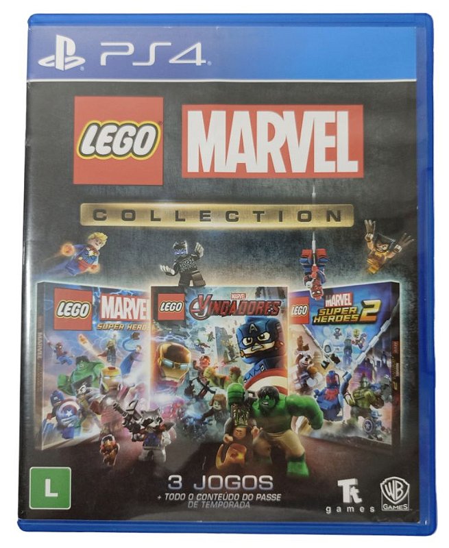 Jogo Lego Marvel Collection - PS4 - Sebo dos Games - Games Antigos e ...
