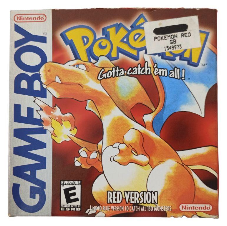 Jogo Pokemon Red Original - GBC - Sebo dos Games - Games Antigos e ...