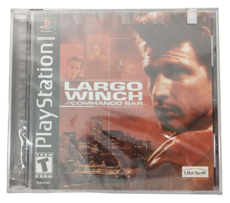 Jogo Largo Winch Commando Sar Original (Lacrado) - PS1 ONE - Sebo dos ...