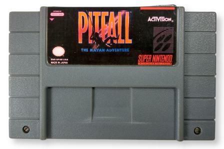 Jogo Pitfall the Mayan Adventure - SNES - Sebo dos Games - Games ...