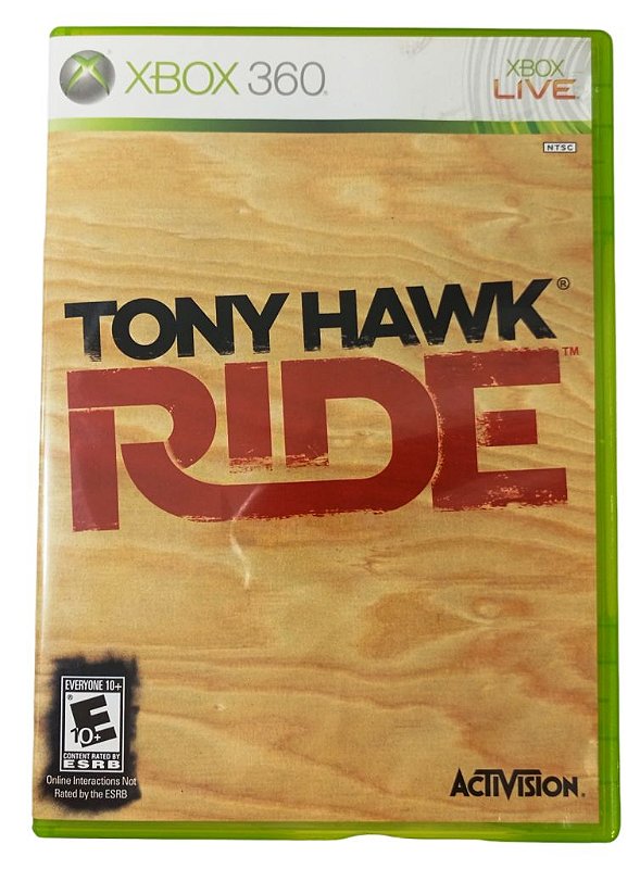 Jogo Tony Hawk Ride Original - Xbox 360 - Sebo dos Games - Games ...