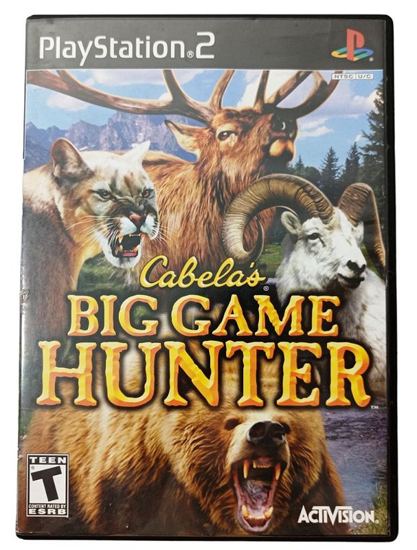 Jogo Cabelas Big Game Hunter 2008 Original - PS2 - Sebo dos Games - Games Antigos e Usados dos ...