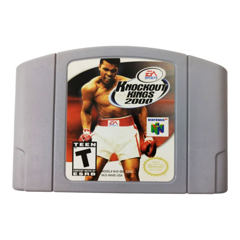 Jogo Knockout Kings 2000 Original - N64 - Sebo dos Games - Games ...