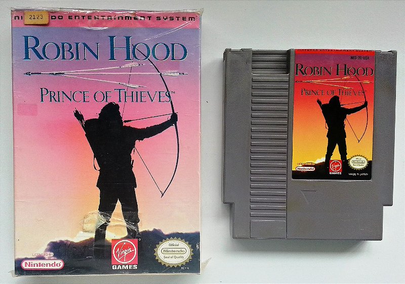 Robin Hood Original - NES - Sebo dos Games - Games Antigos e Usados dos ...