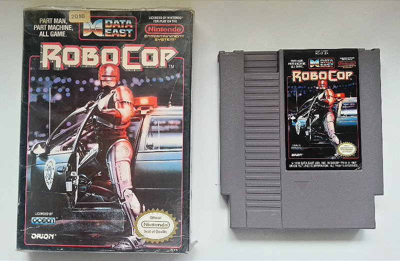 Robocop Original - NES - Sebo dos Games - Games Antigos e Usados dos ...