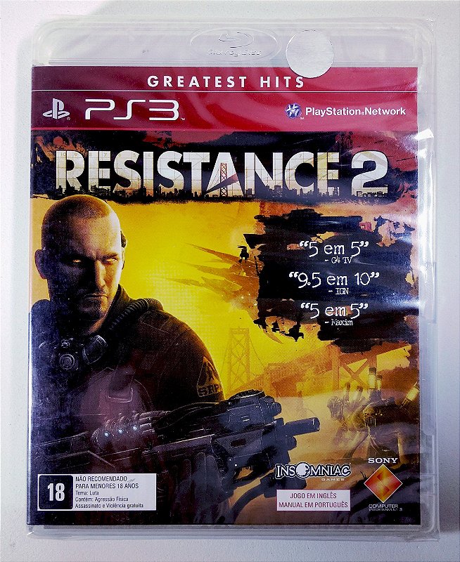 Resistance 2 (Lacrado) - PS3 - Sebo dos Games - Games Antigos e Usados ...