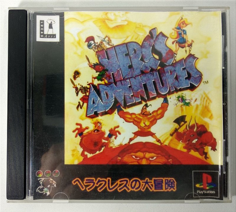 Hercs Adventures Original [JAPONÊS] - PS1 ONE - Sebo dos Games - Games ...