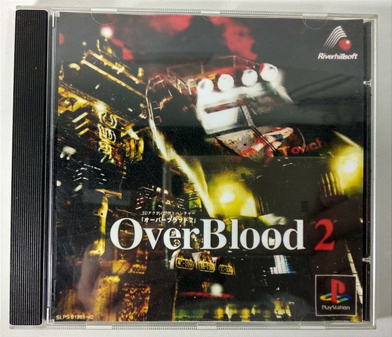 Over Blood 2 Original [JAPONÊS] - PS1 ONE - Sebo dos Games - Games ...