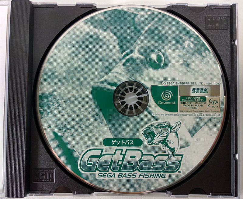 Jogo Get Bass Original [JAPONÊS] - Dreamcast - Sebo dos Games - Games Antigos e Usados dos Atari ...
