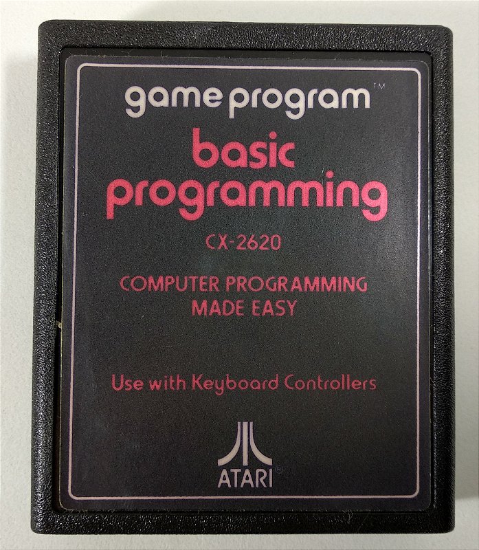 Basic Programming Original - Atari - Sebo dos Games - Games Antigos e ...
