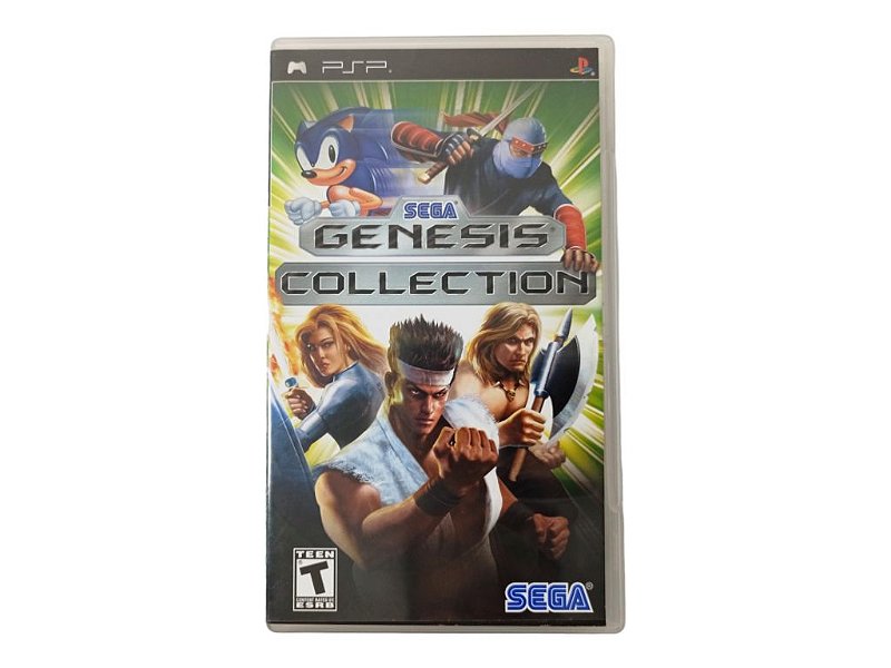 Jogo Sega Genesis Collection Original - PSP - Sebo dos Games - Games ...
