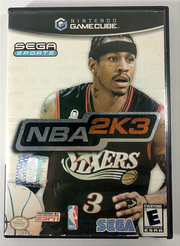 NBA 2k3 Original - GC - Sebo dos Games - Games Antigos e Usados dos ...