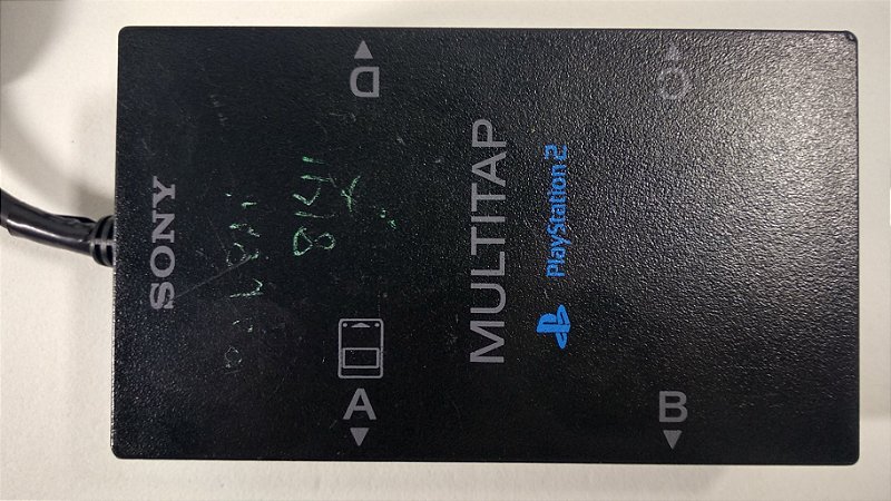 Multitap Original - PS2 Fat - Sebo dos Games - Games Antigos e Usados ...