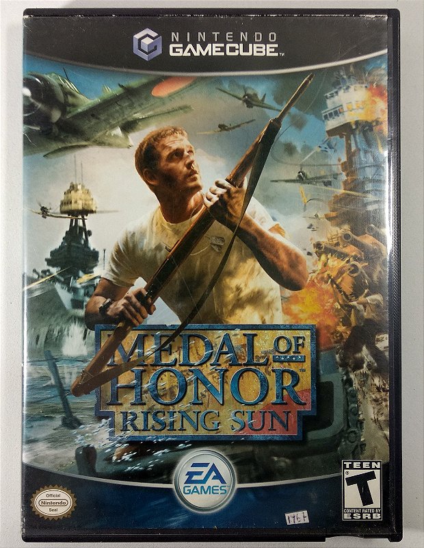 Medal Of Honor Rising Sun Original - GC - Sebo dos Games - Games ...