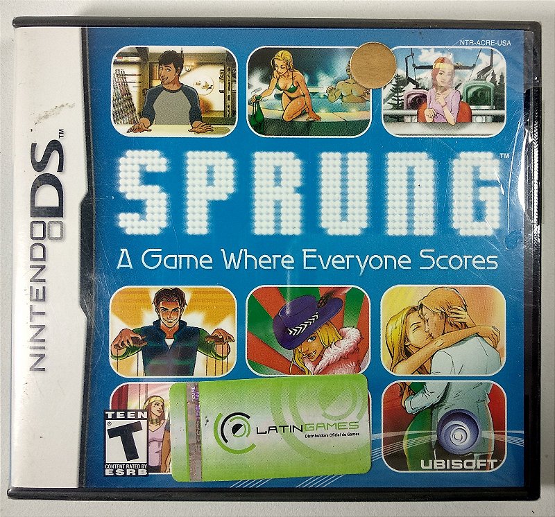 Sprung Original (LACRADO) - DS - Sebo dos Games - Games Antigos e ...