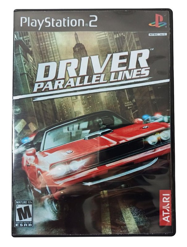 Driver Parallel Lines - PS2 - Sebo dos Games - Games Antigos e Usados dos Atari ao PS...