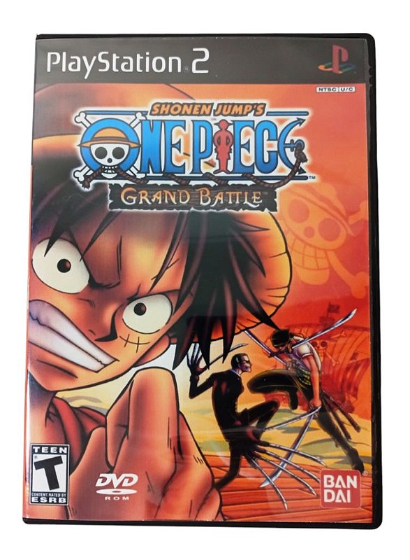 One Piece Grand Battle - PS2 - Sebo dos Games - Games Antigos e Usados dos Atari ao PS...