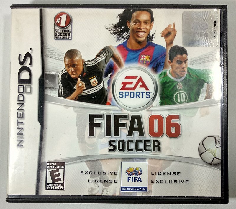 Fifa Soccer 06 Original - DS - Sebo dos Games - Games Antigos e Usados ...