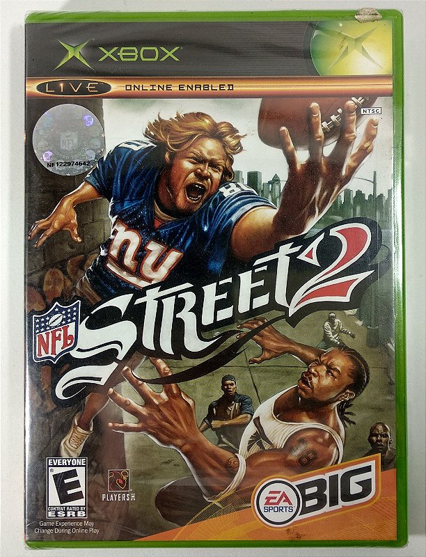 Jogo NFL Street 2 Original (LACRADO) - Xbox Clássico - Sebo dos Games ...
