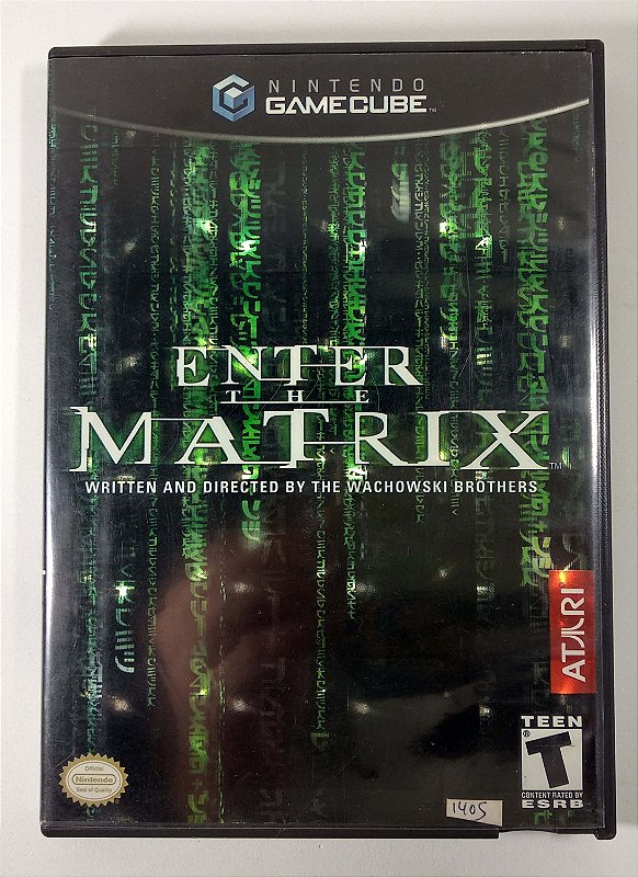 Enter the Matrix Original - GC - Sebo dos Games - Games Antigos e ...