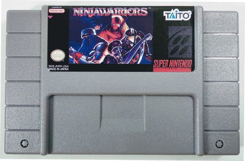 Jogo Ninja Warriors - SNES - Sebo dos Games - Games Antigos e Usados ...