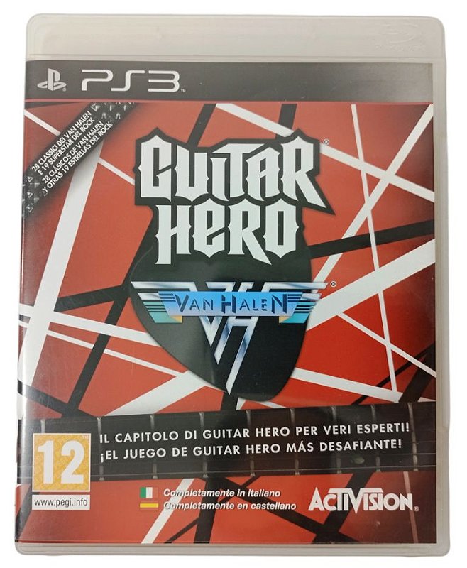 Jogo Guitar Hero Van Halen - PS3 - Sebo dos Games - Games Antigos e ...