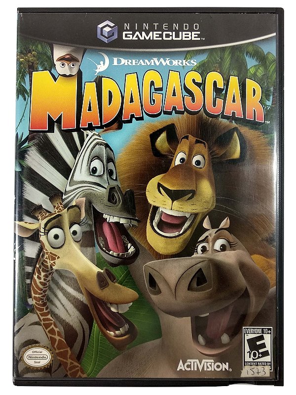 Madagascar Original - GC - Sebo dos Games - Games Antigos e Usados dos ...
